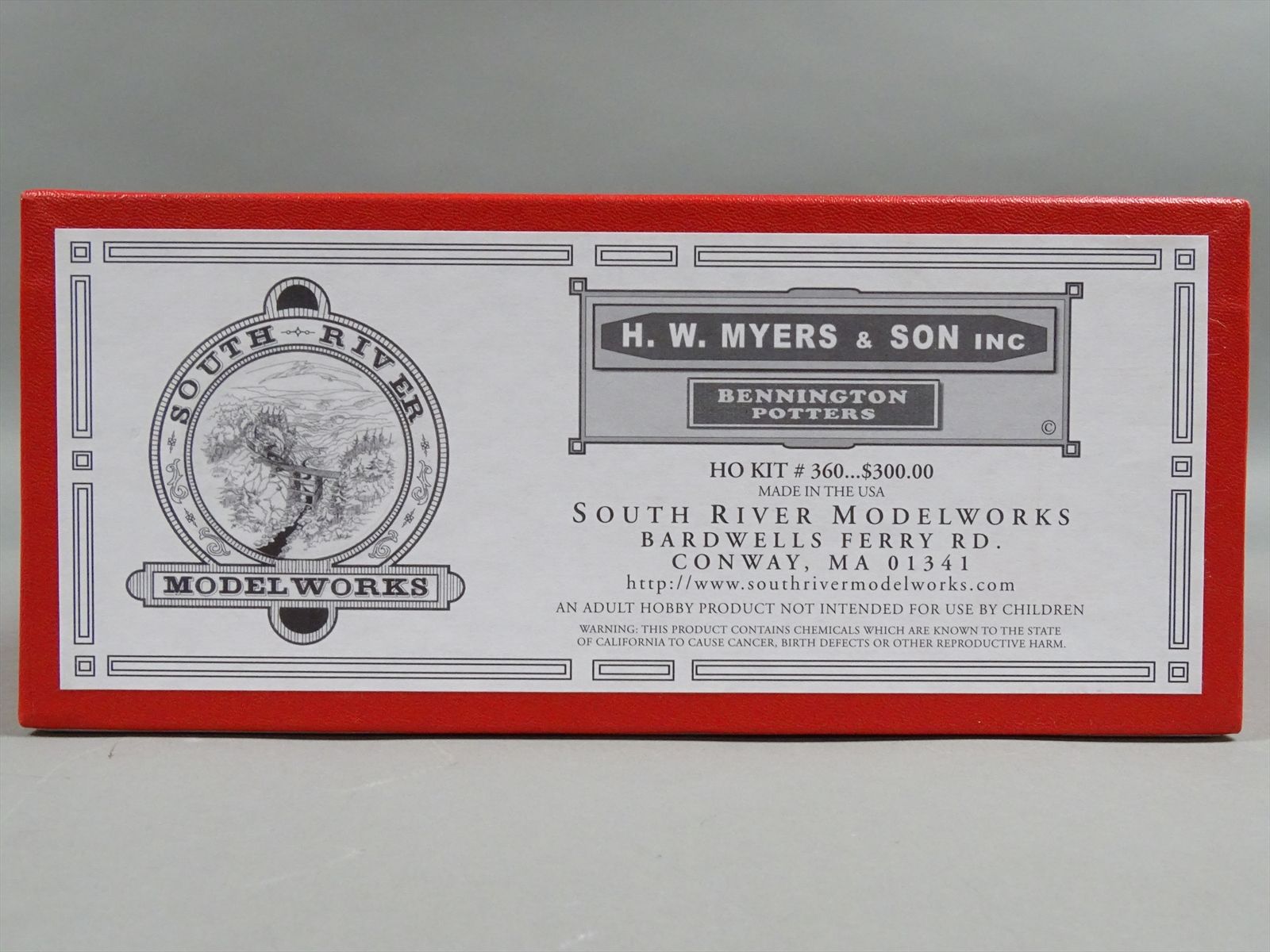 HO Scale Craftsman Kit - SRMW South River Model Works Kit #360 - H.W ...