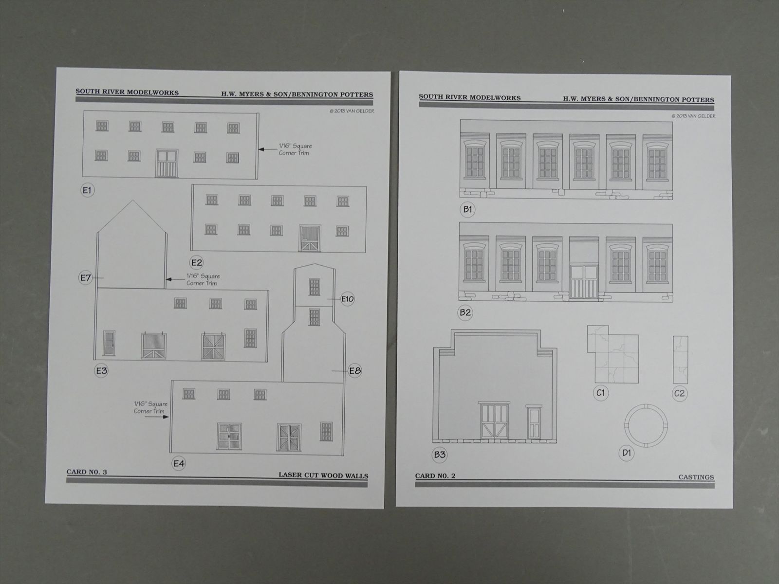 HO Scale Craftsman Kit - SRMW South River Model Works Kit #360 - H.W ...
