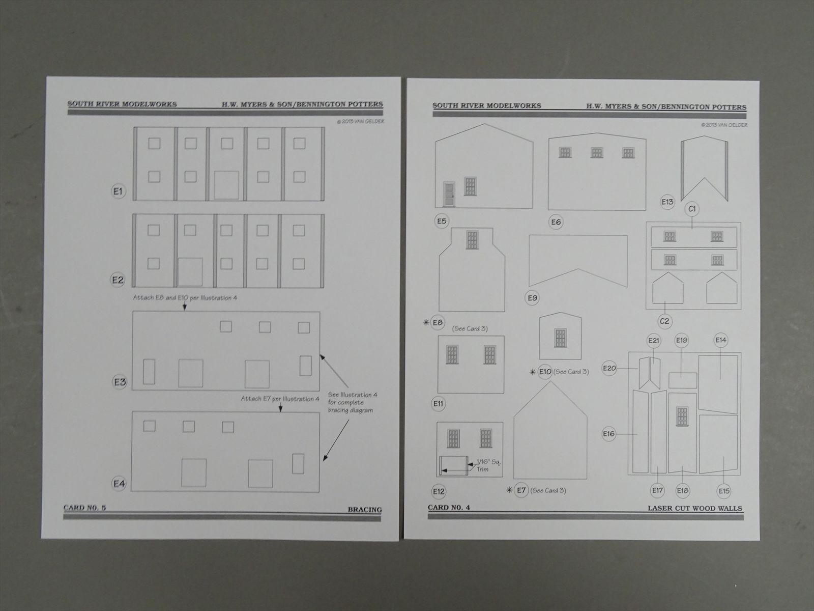 HO Scale Craftsman Kit - SRMW South River Model Works Kit #360 - H.W ...