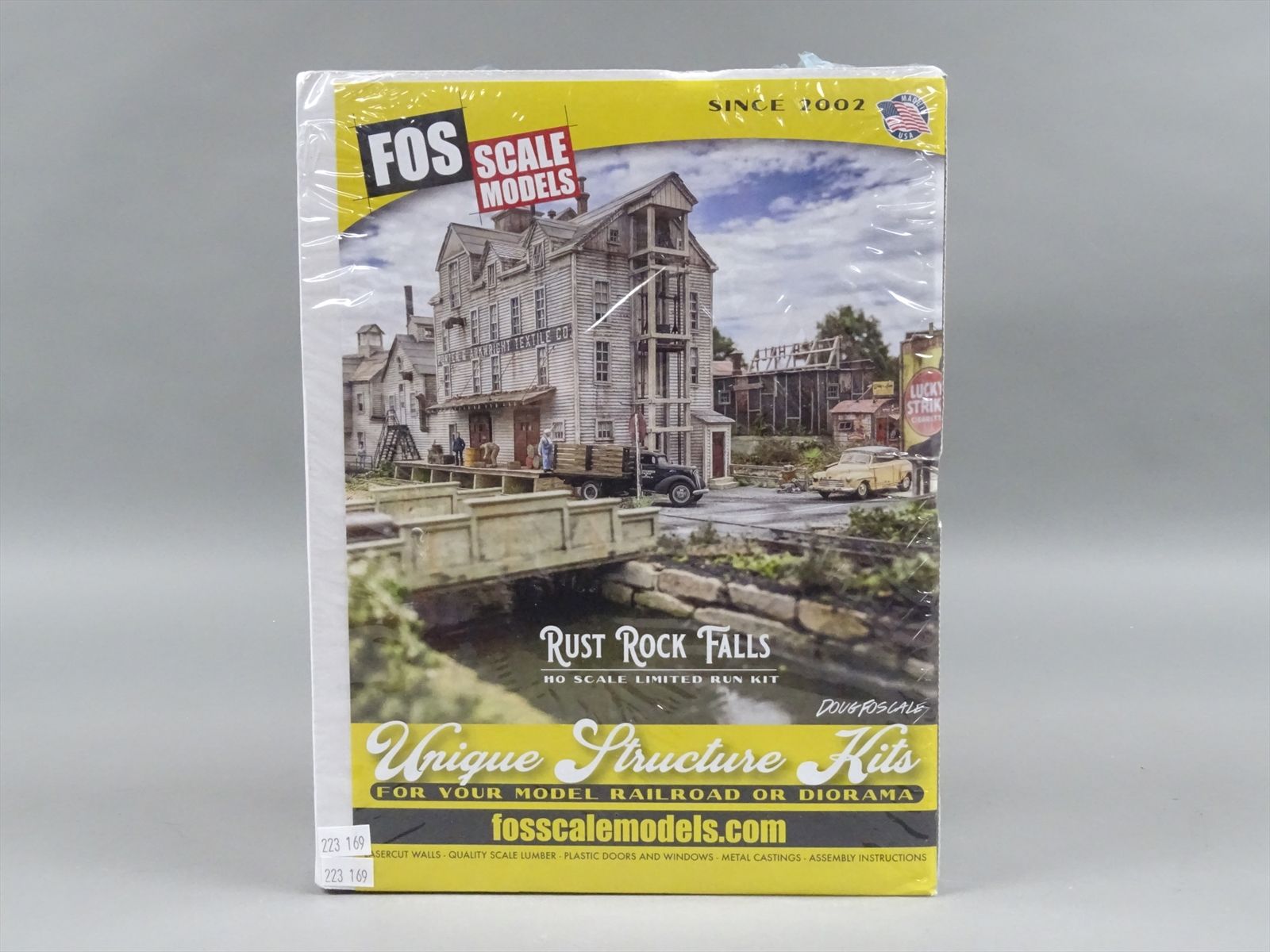 HO Scale Craftsman Kit - FOS 260 Rust Rock Falls Limited Run 1/200 w ...