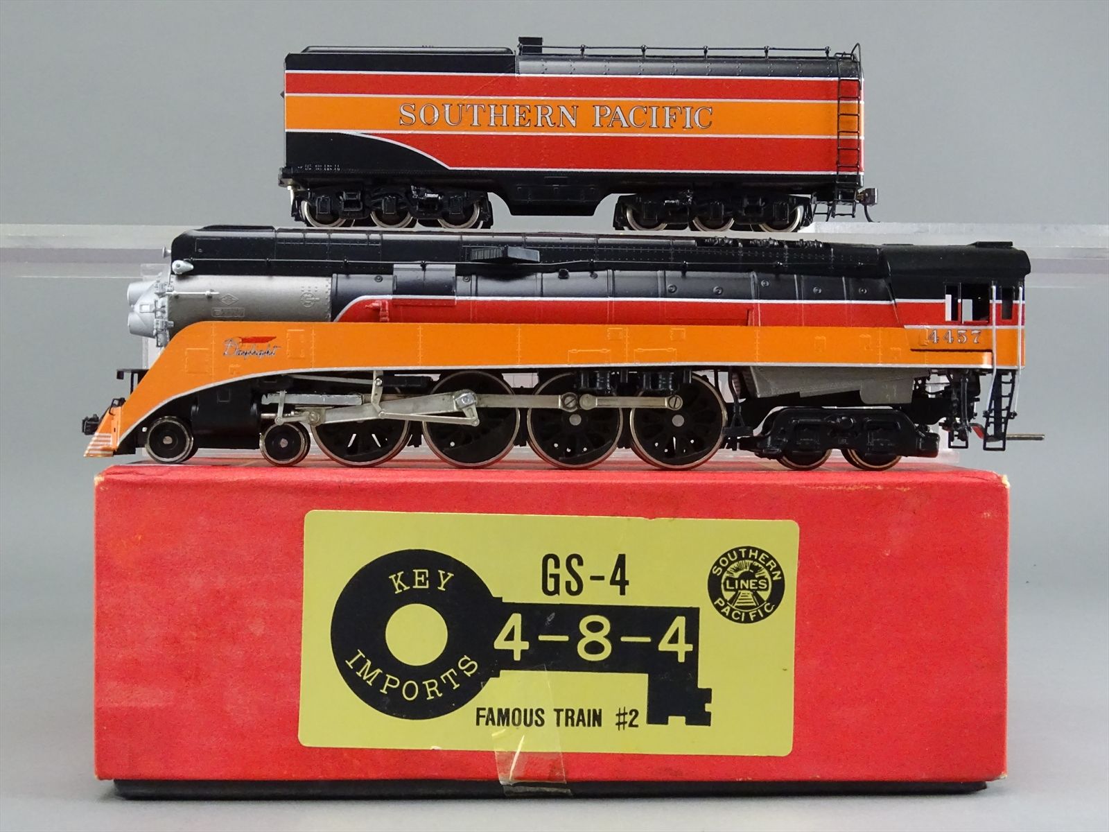 HO Brass Model - Key Famous Train #2 SP Southern Pacific GS-4 4-8-4 ...