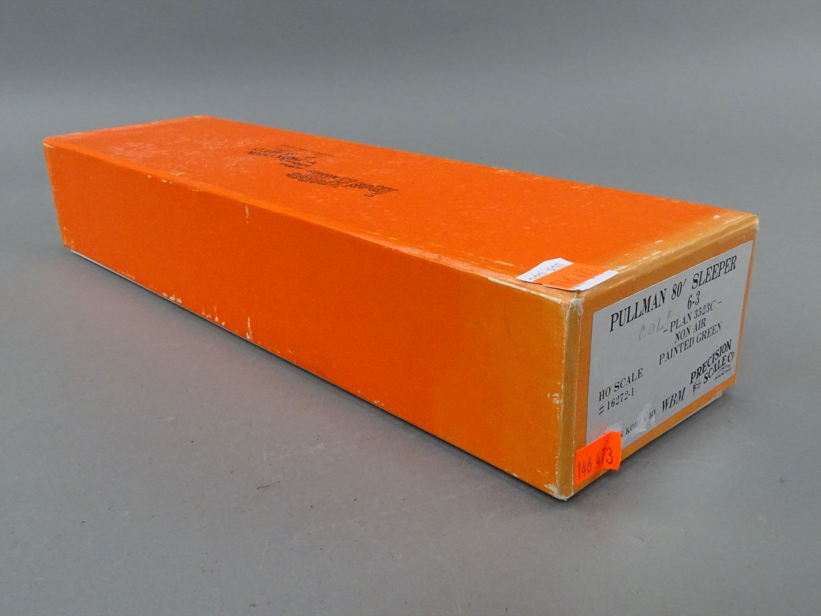 HO Brass Model - PSC 16272-1 Pullman 80' 6-3 Sleeper 3523C Non-Air - F ...