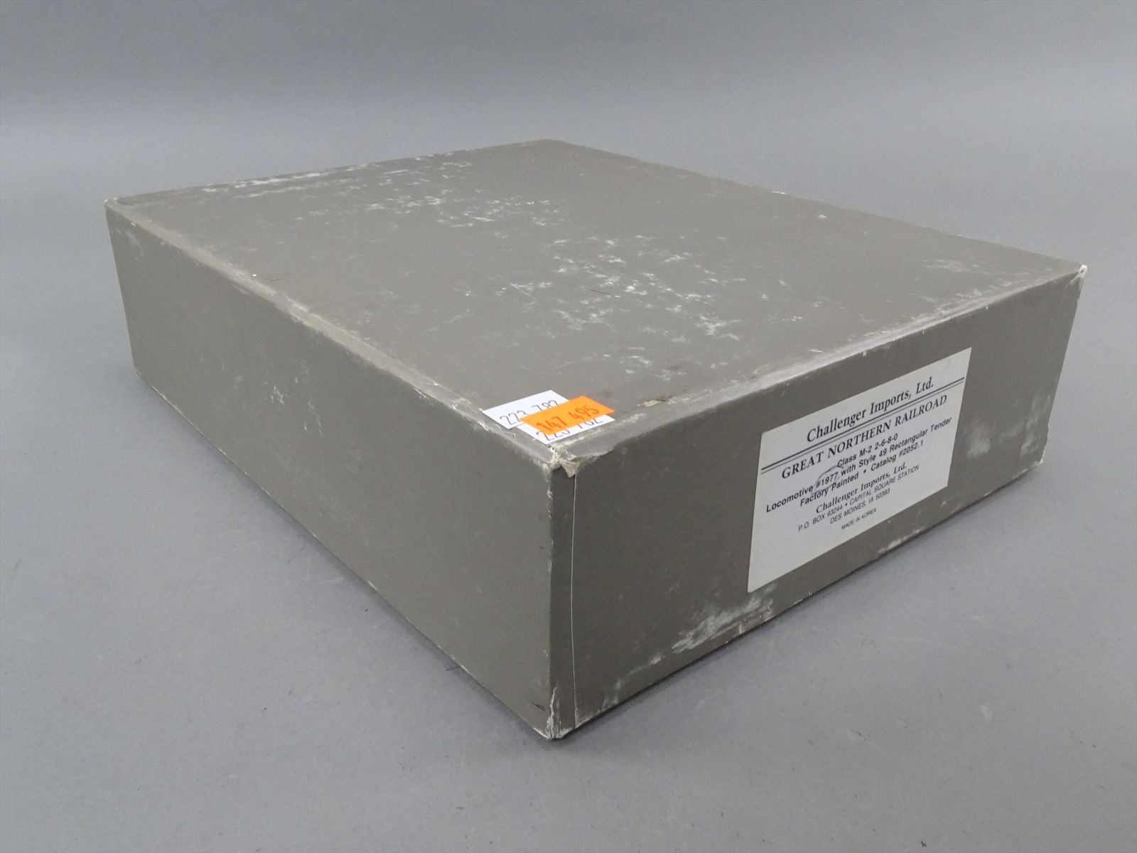 HO Brass Model - CIL 2052.1 GN Great Northern M-2 2-6-8-0 #1977 Glacier ...