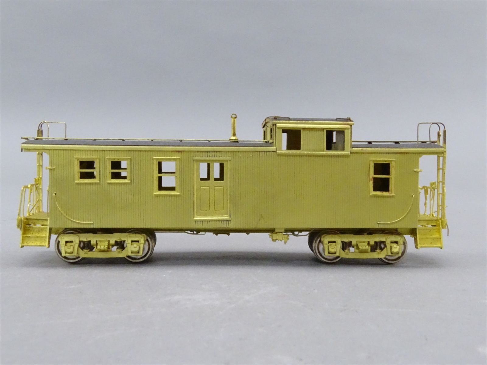 HO Brass Model - OMI 1169 FEC Florida East Coast Wood Side - Door Caboose #702 - 760 - Unpainted ...