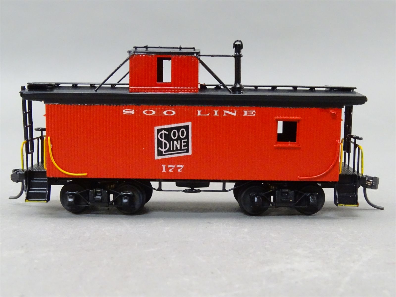 HO Brass Model - NPP Nickel Plate Products SOO Line Wood Caboose #177 ...