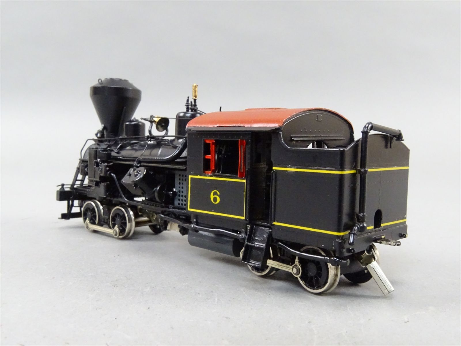 HO Brass Model - Key Meadow River Lumber Co. 90 Ton 3 Truck Heisler #6 ...