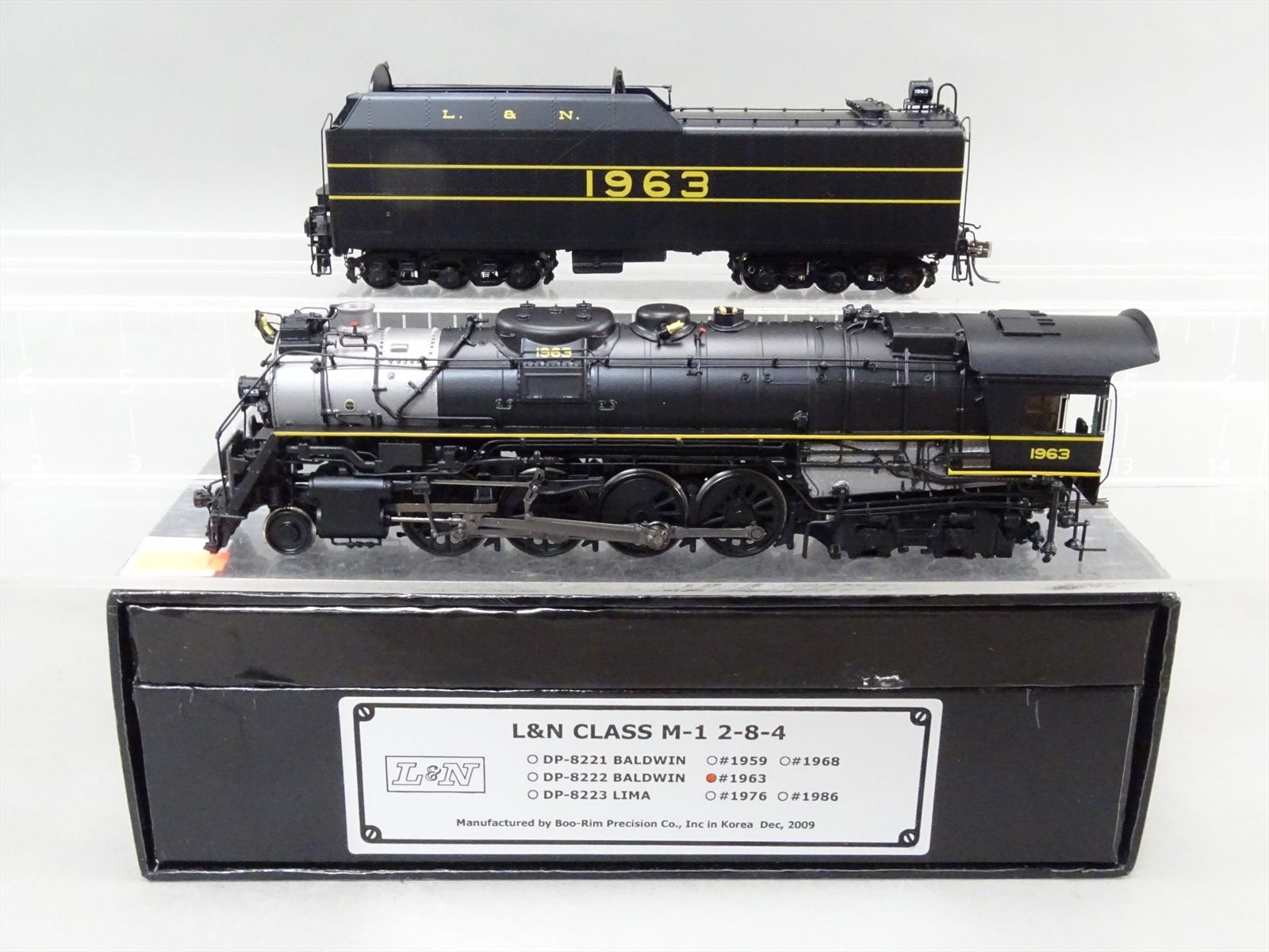 HO Brass Model - DP 8222 L&N Louisville & Nashville M-1 2-8-4 Big Emma ...