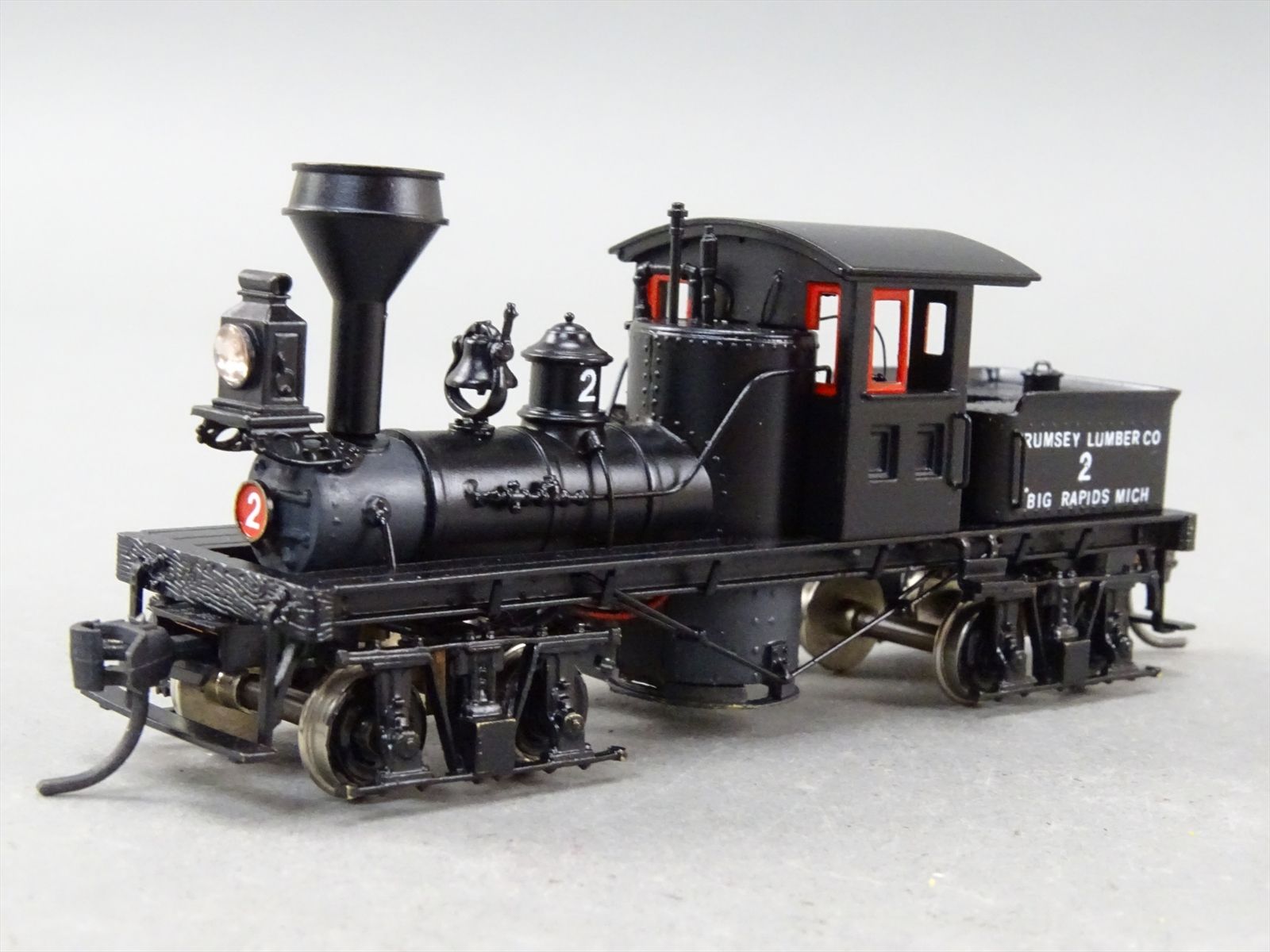 HO Brass Model - NWSL Rumsey Lumber Co. Big Rapids, MI Mich-Cal Shay 13 ...
