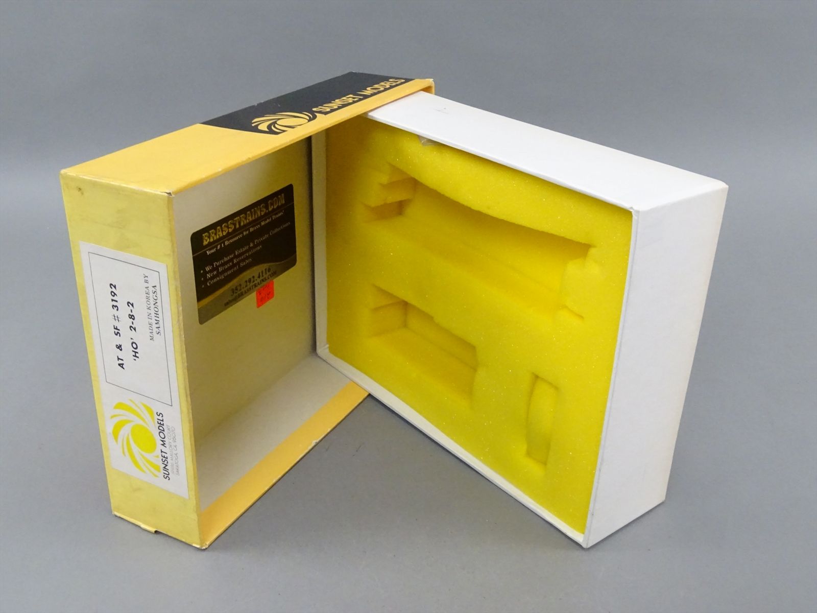 HO Brass Model - Sunset AT&SF Santa Fe 2-8-2 Mikado #3192 - Custom ...