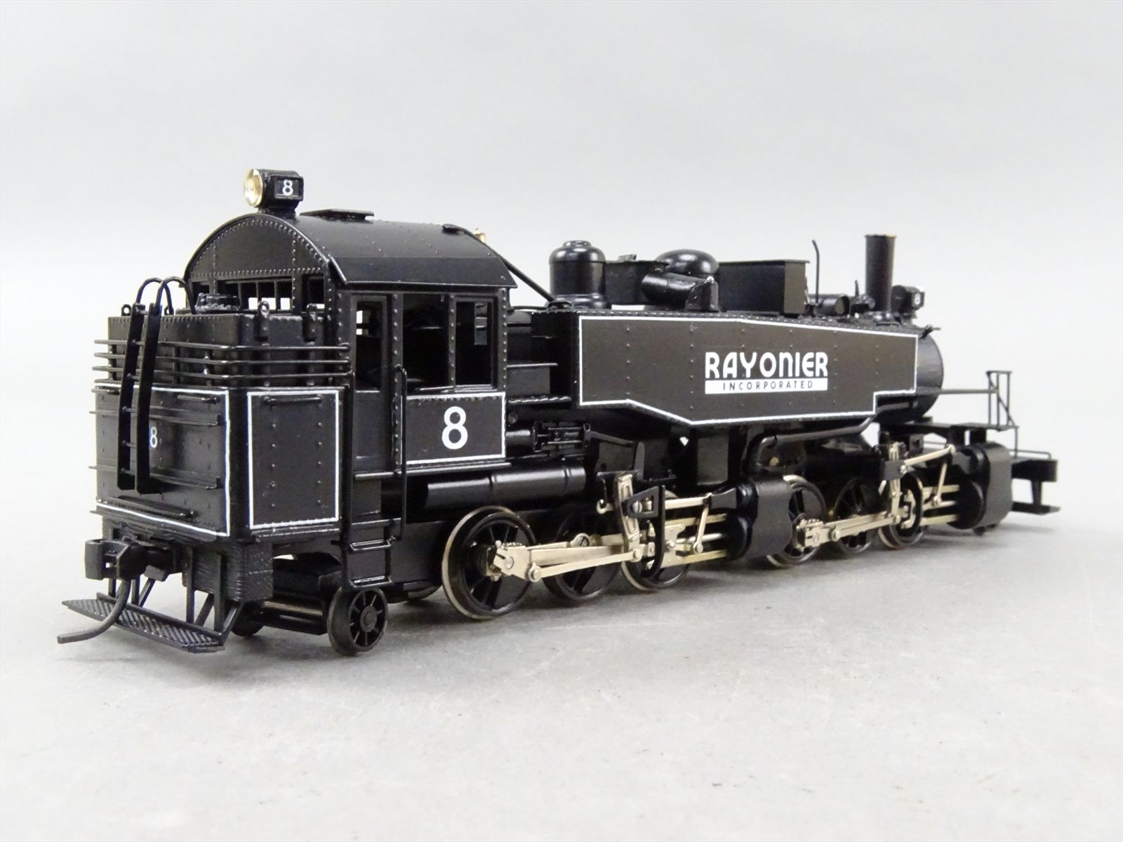 HO Brass Model Train - NWSL TOBY Rayonier 2-6-6-2T Logging Mallet #8 ...