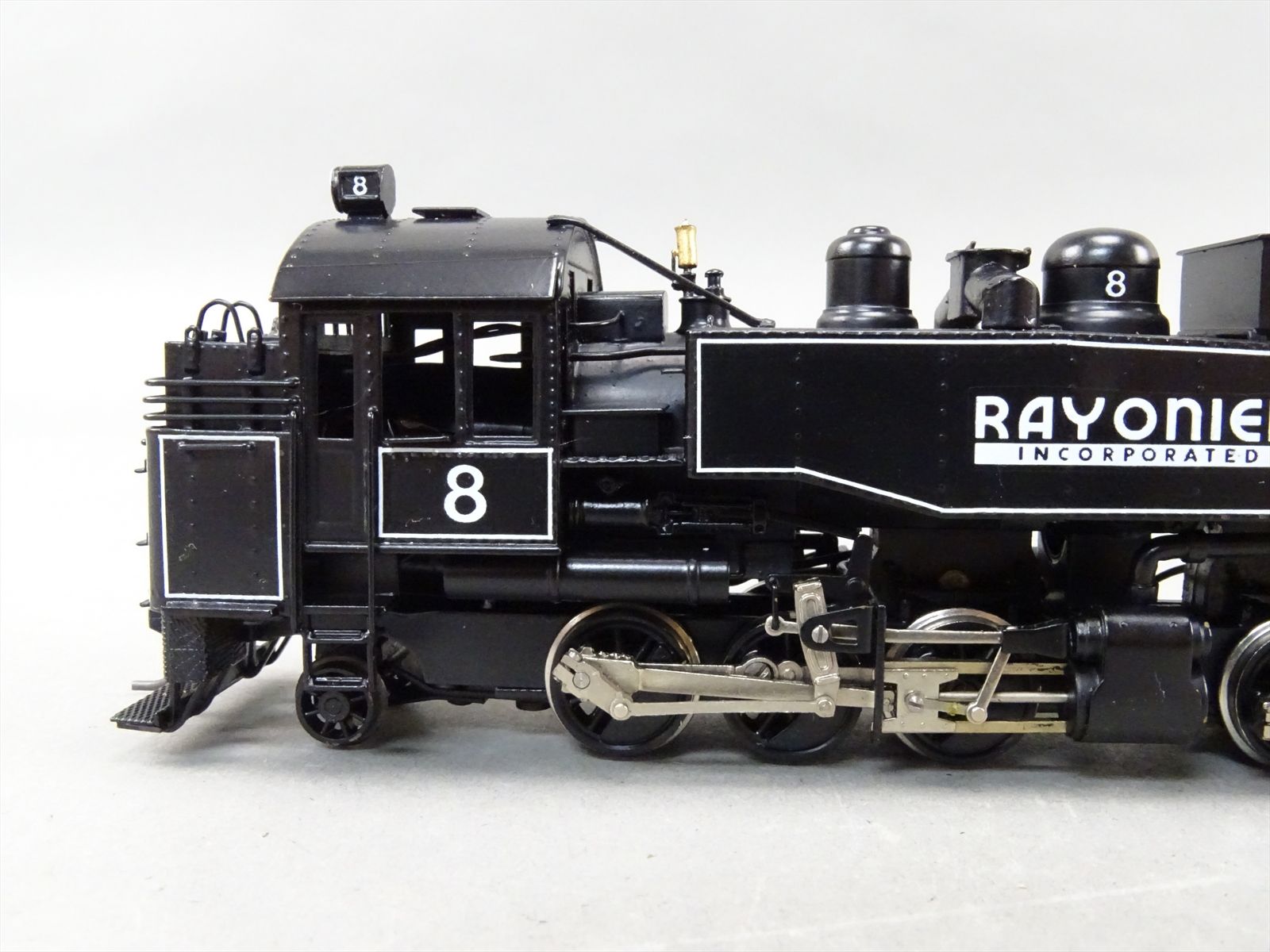 HO Brass Model Train - NWSL TOBY Rayonier 2-6-6-2T Logging Mallet #8 ...