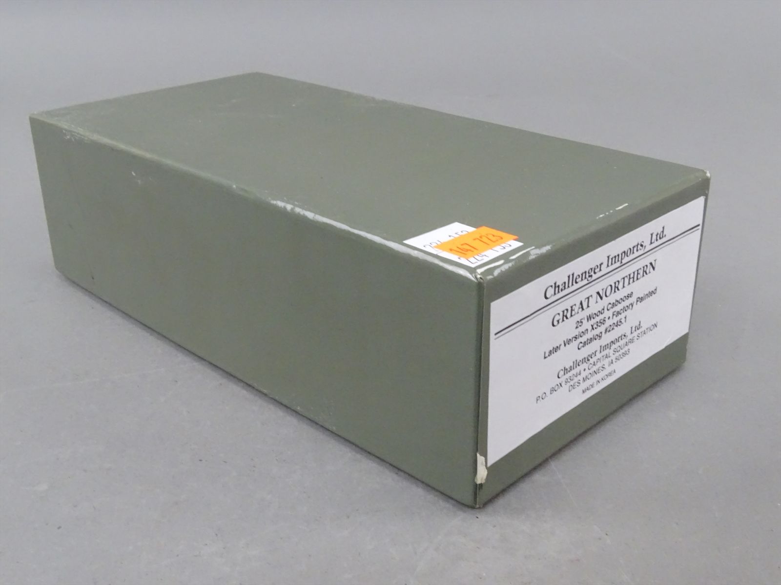 HO Brass Model - CIL 2245.1 GN Great Northern 25' Wood Caboose Later Version X356 - F/P - Boo-Rim