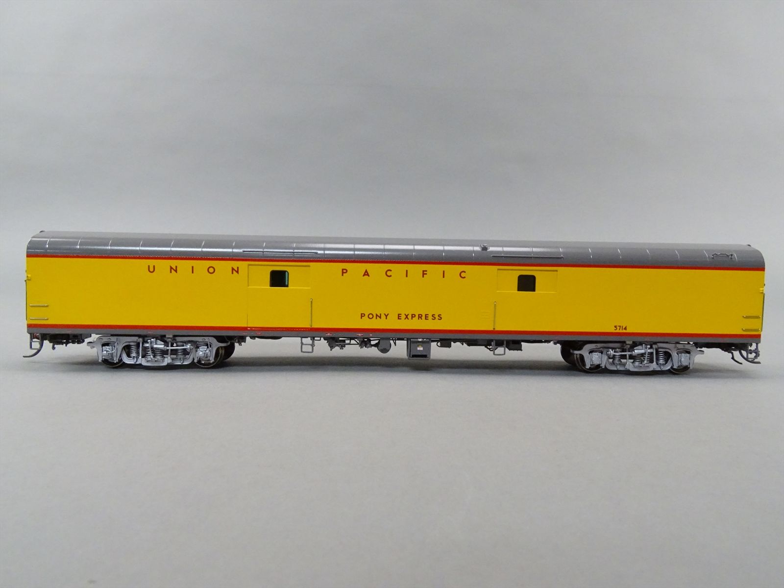 HO Brass Model - OMI 3440.1 UP Union Pacific Pony Express Baggage Car ...