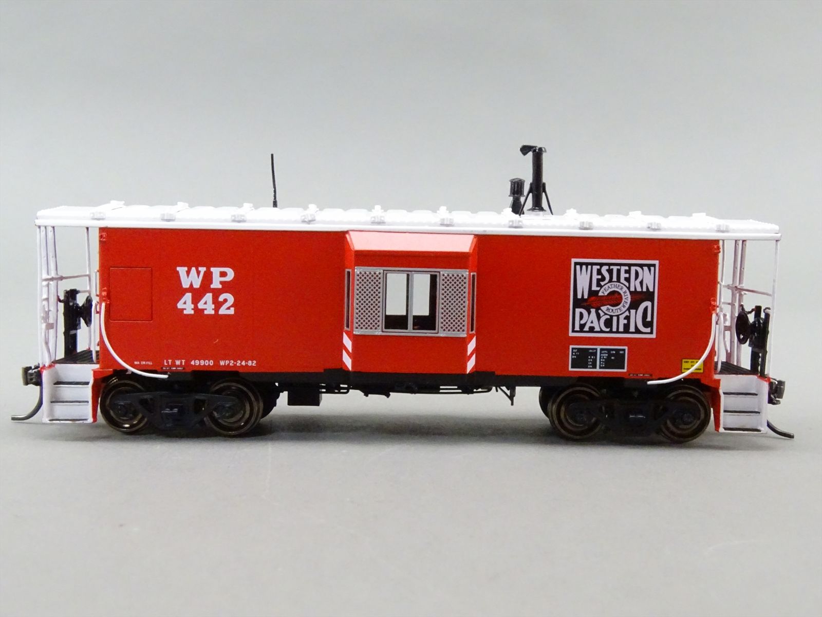 HO Brass Model - OMI 3710.1 WP Western Pacific Steel B-W Bay Window ...