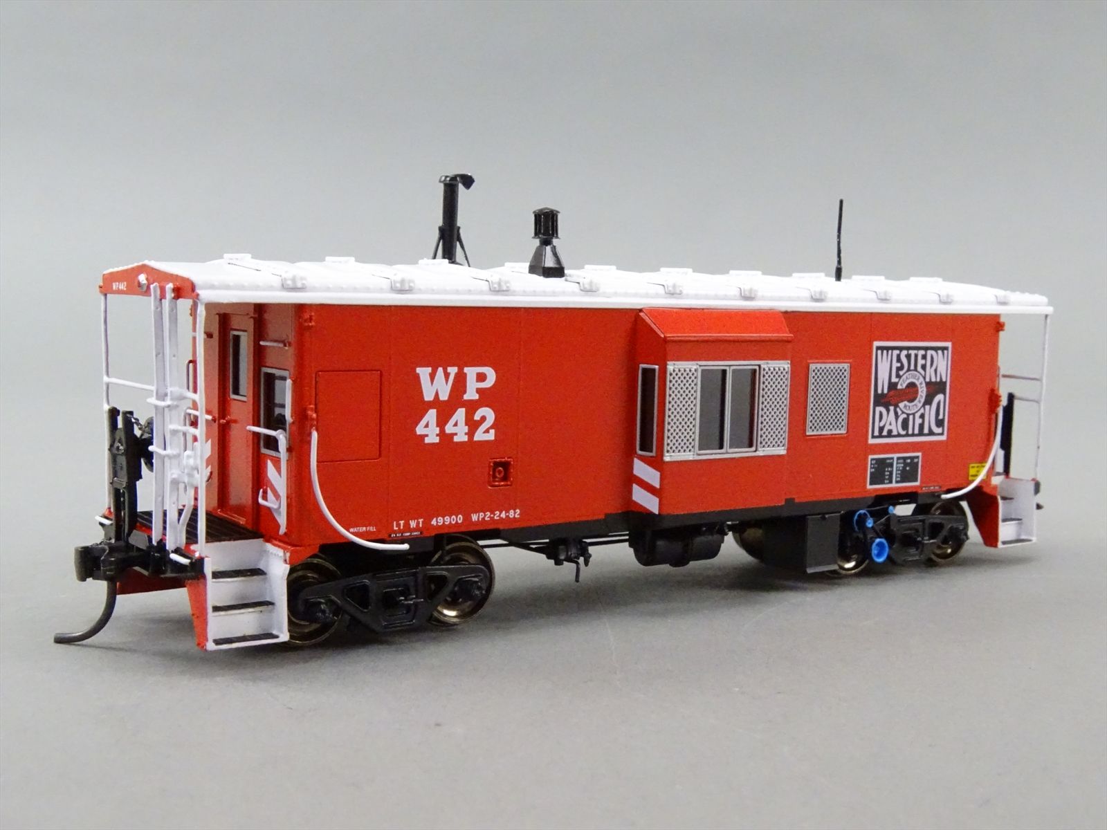 HO Brass Model - OMI 3710.1 WP Western Pacific Steel B-W Bay Window ...