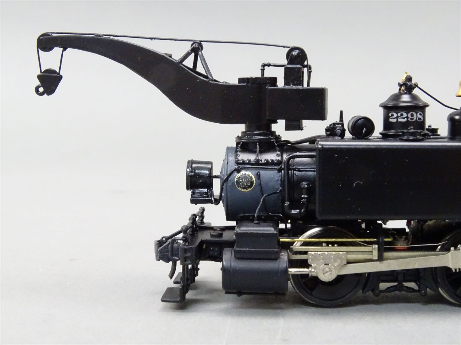 HO Brass Model - Key AT&SF Santa Fe 0-4-0 Shop Switcher with Crane ...