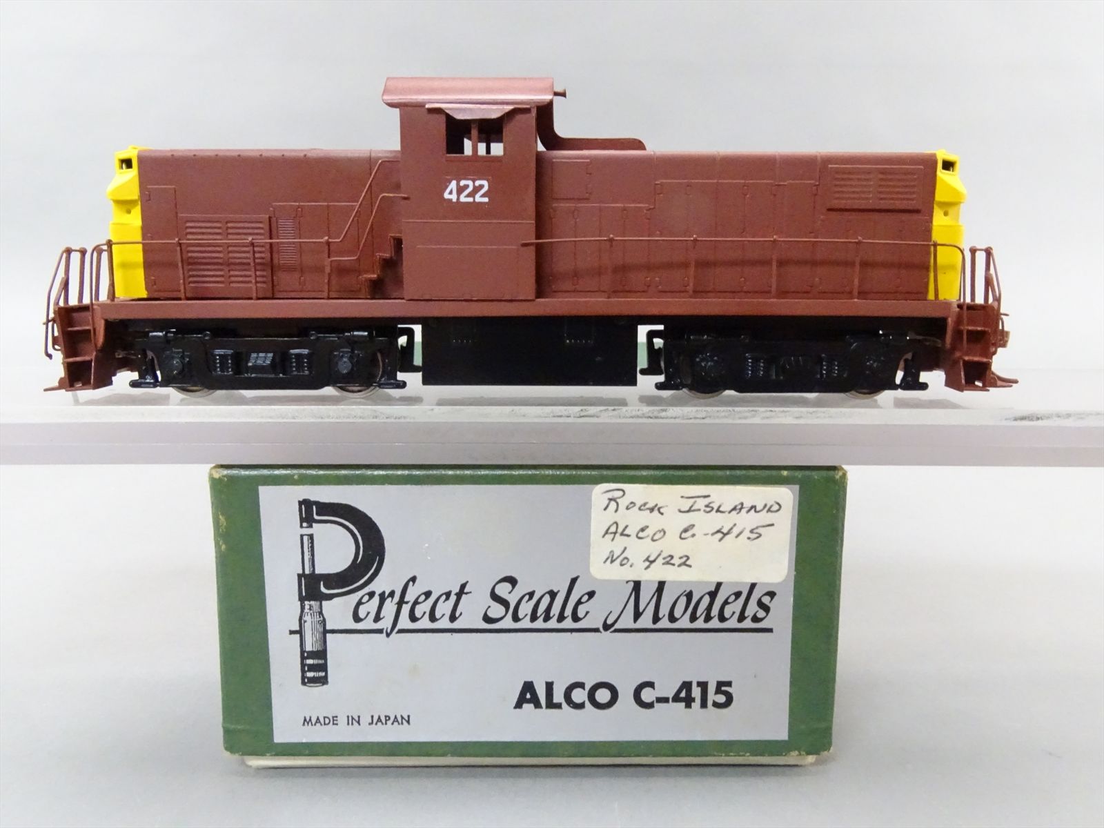 HO Brass Model - PSM RI CRI&P Rock Island ALCO C-415 Center Cab ...