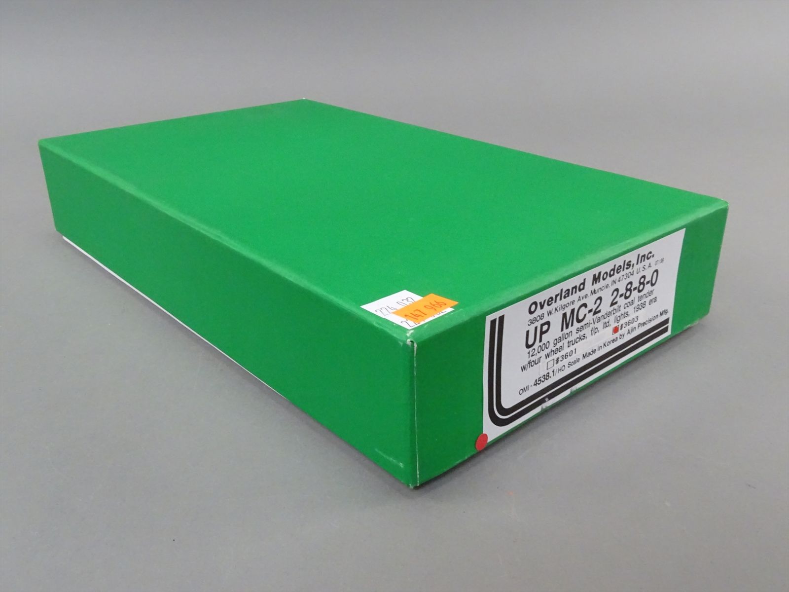 HO Brass Model - OMI 4538.1 UP Union Pacific MC-2 2-8-8-0 #3603 - F/P ...