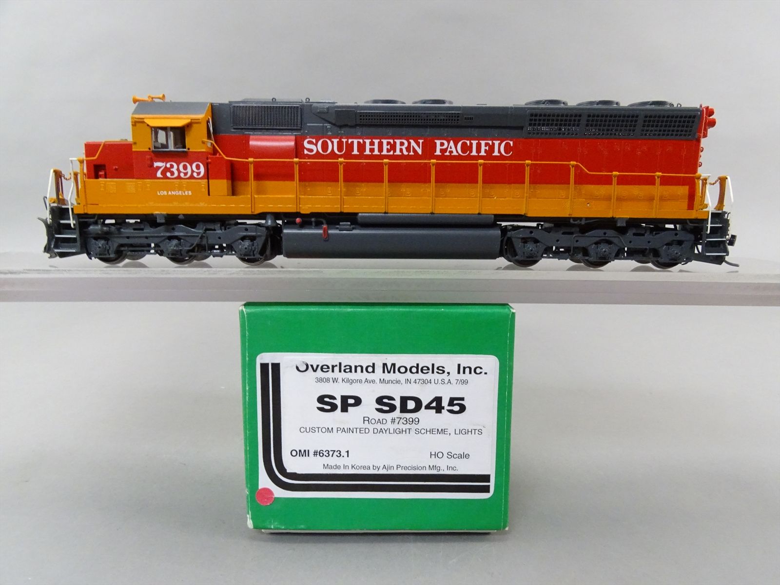 HO Brass Model - OMI 6373.1 SP Southern Pacific Daylight SD45 Diesel ...