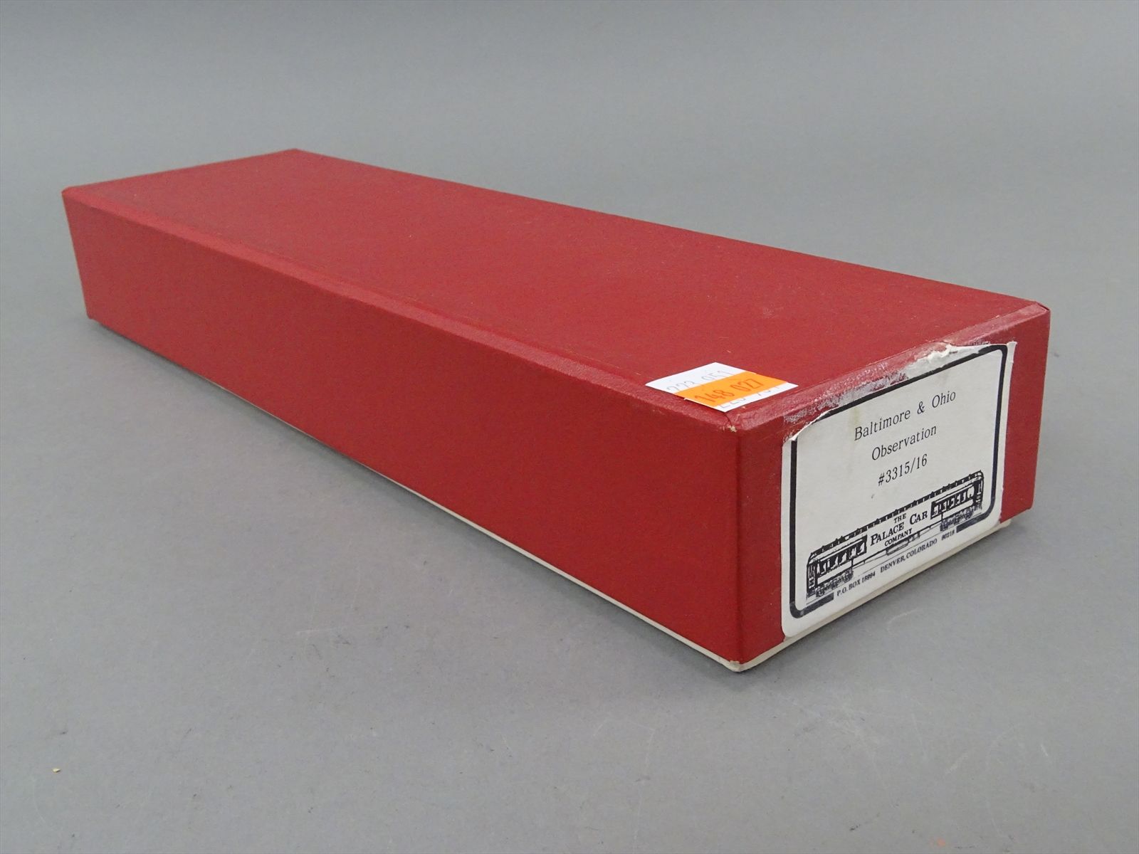 HO Brass Model - Palace B&O Baltimore & Ohio Observation Car #3315 ...