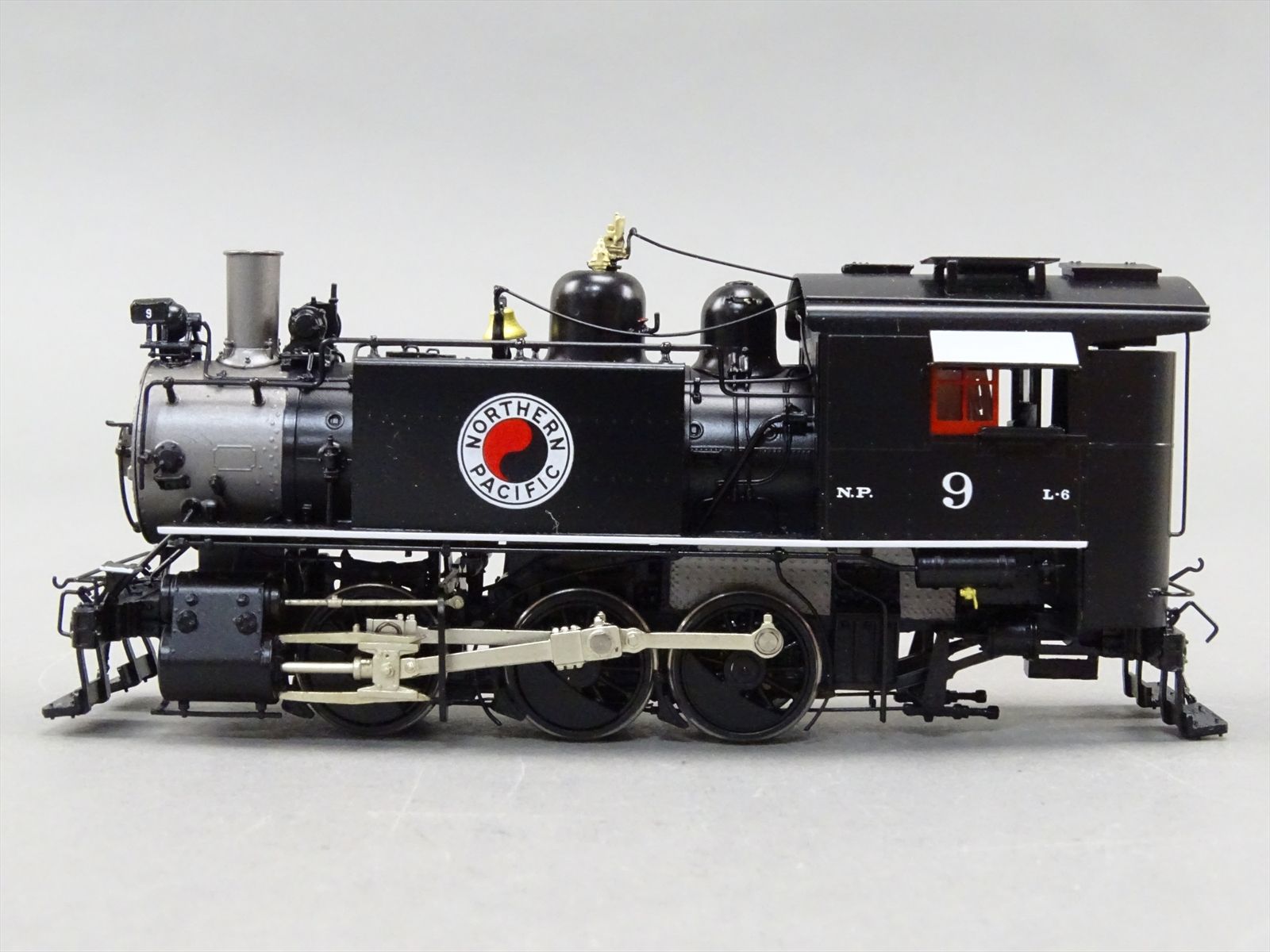 HO Brass Model - W&R NP Northern Pacific L-6 0-6-0T #9 Tacoma Shop ...