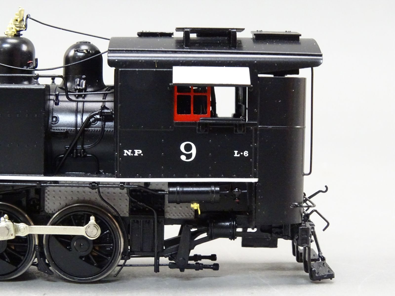 HO Brass Model - W&R NP Northern Pacific L-6 0-6-0T #9 Tacoma Shop ...