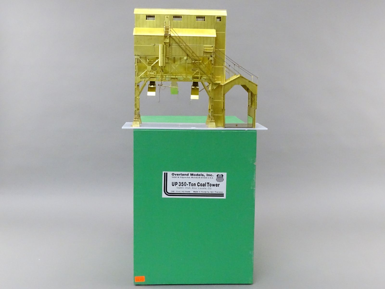 HO Brass Model - OMI 3040 UP Union Pacific 350-Ton Coaling Tower Ogden UT / Lasalle CO ...