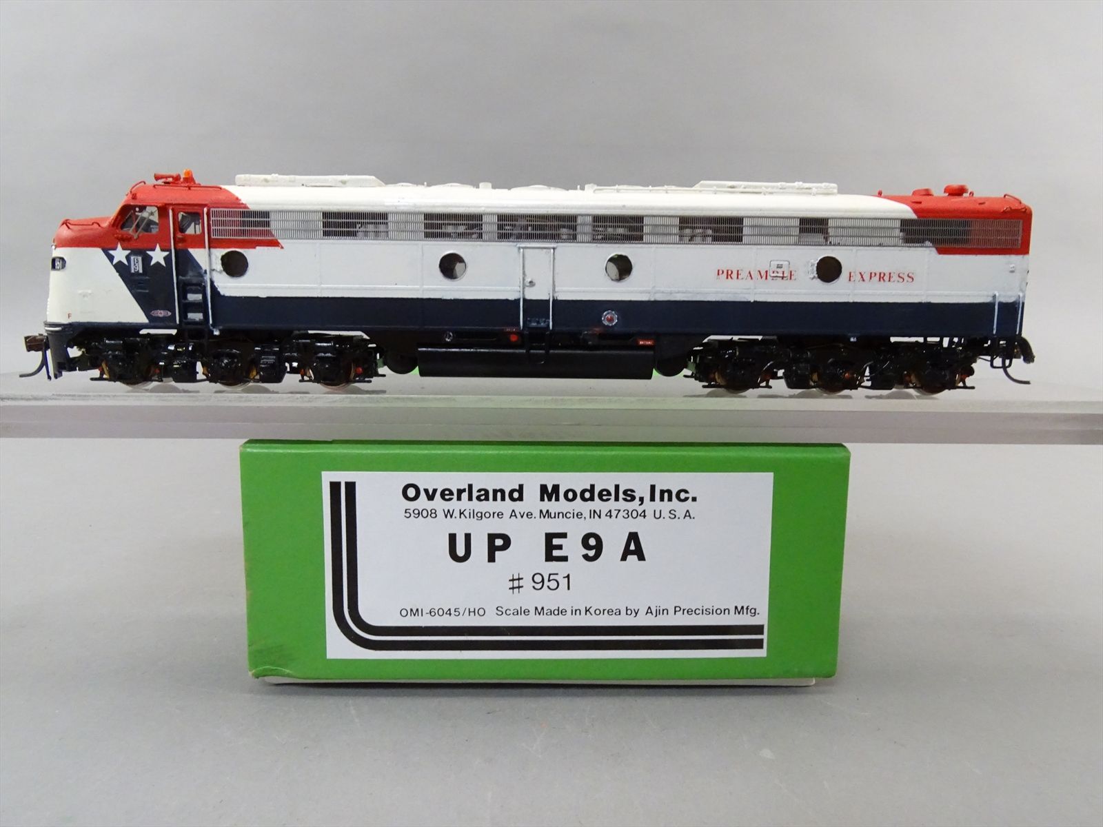 HO Brass Model - OMI 6045 UP Union Pacific as Preamble Express E9 E9A ...
