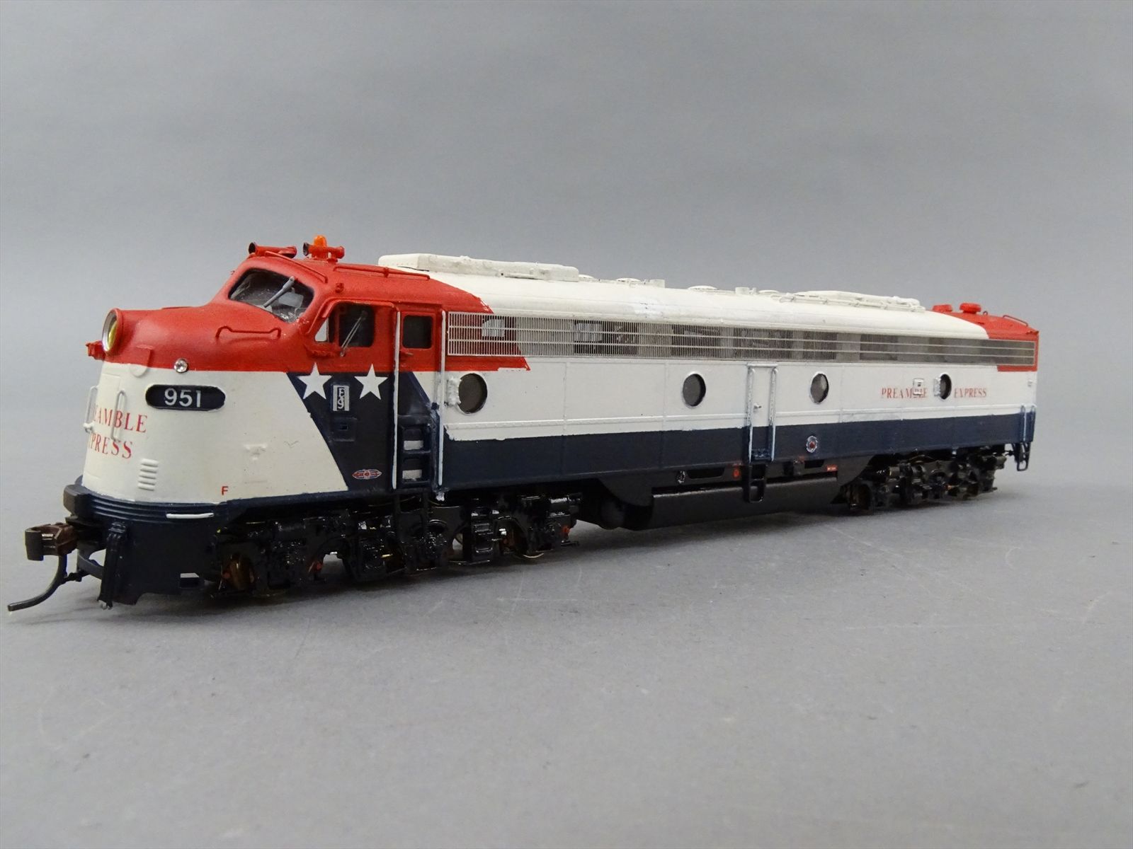 HO Brass Model - OMI 6045 UP Union Pacific as Preamble Express E9 E9A ...