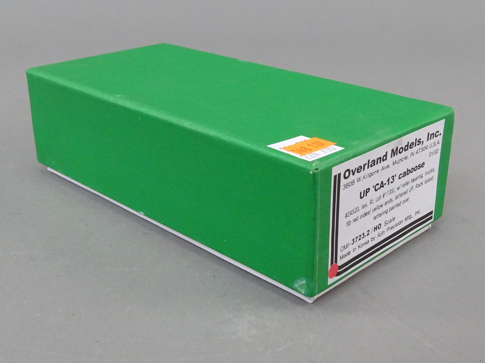 HO Brass Model - OMI 3723.2 UP Union Pacific CA-13 Caboose #24520 Rock ...