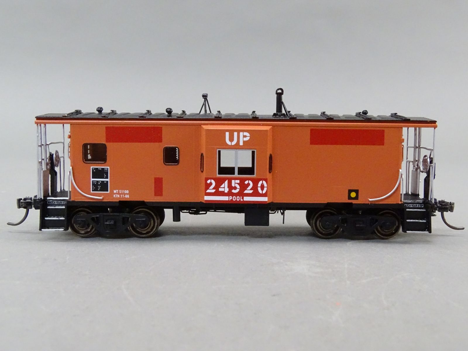HO Brass Model - OMI 3723.2 UP Union Pacific CA-13 Caboose #24520 Rock ...