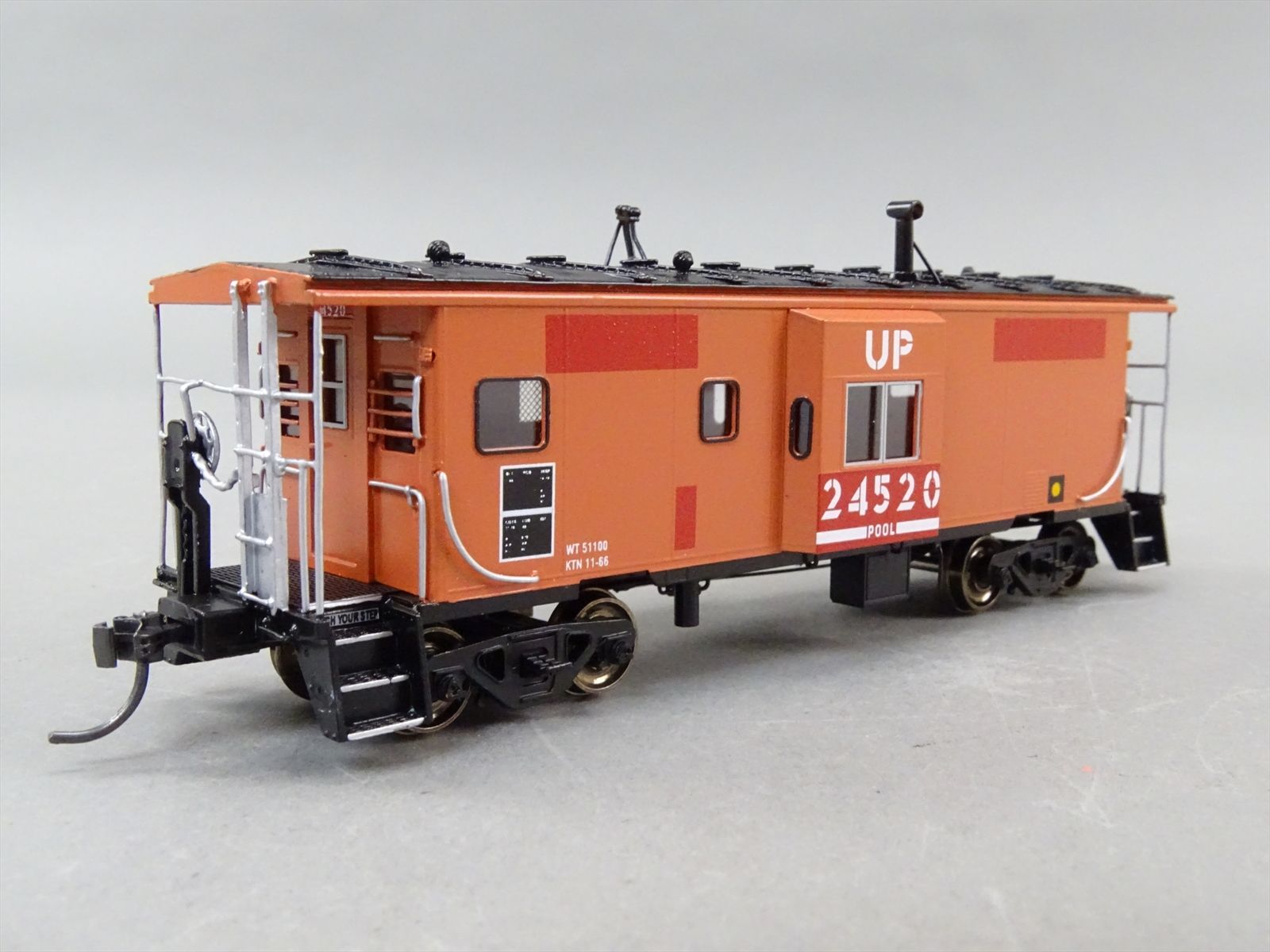HO Brass Model - OMI 3723.2 UP Union Pacific CA-13 Caboose #24520 Rock ...