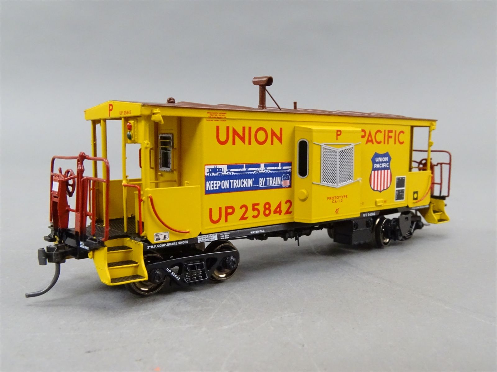HO Brass Model - OMI 3732.1 UP Union Pacific Prototype CA-12 Caboose ...