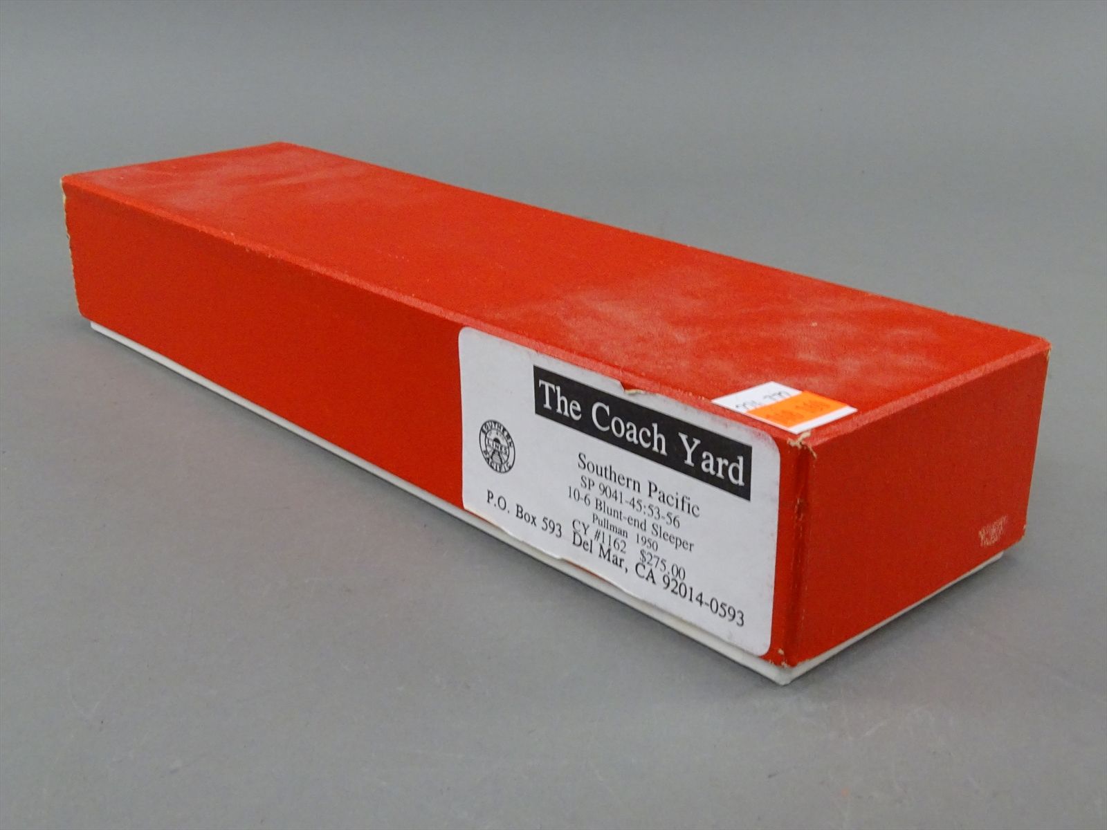 HO Brass Model - TCY 1162 SP Southern Pacific 10-6 Blunt End Sleeper ...