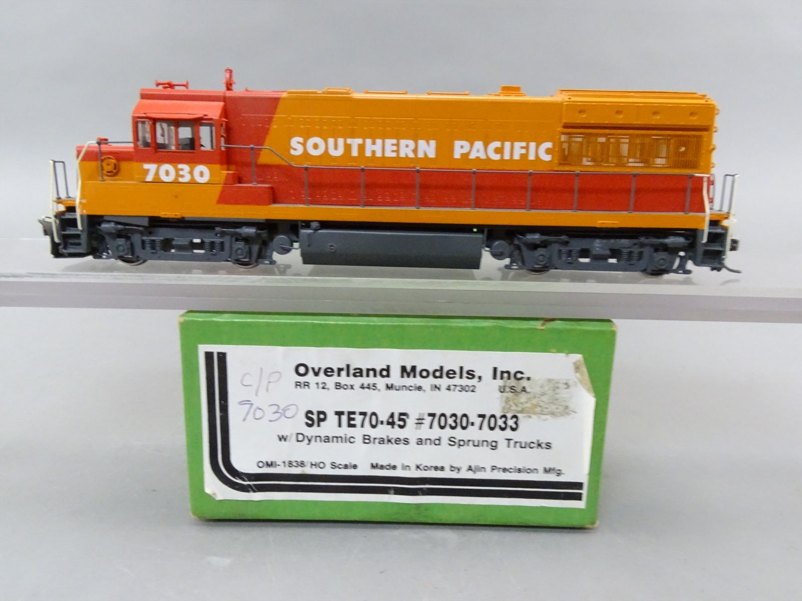 HO Brass Model - OMI 1838 SP Southern Pacific TE70-4S Diesel Popsicle ...