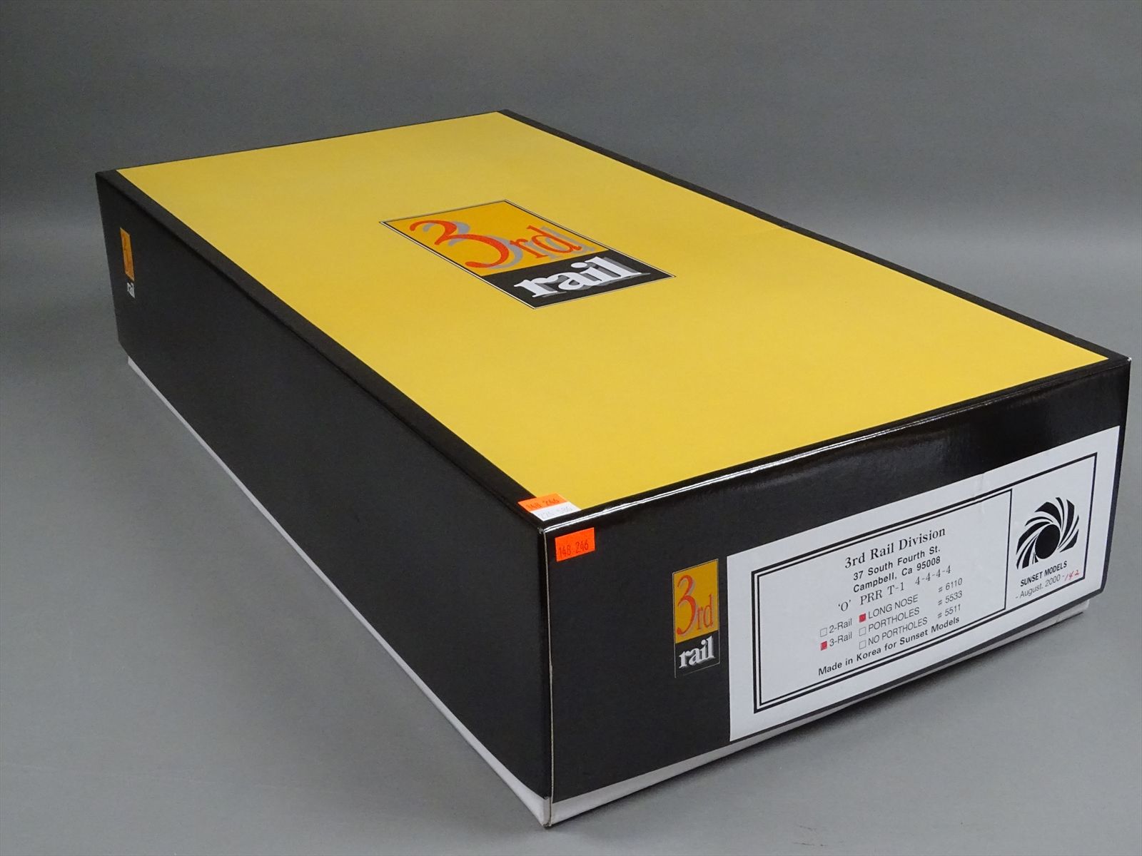 O Brass Model - Sunset 3 Rail PRR Pennsylvania T-1 4-4-4-4 Long Nose ...