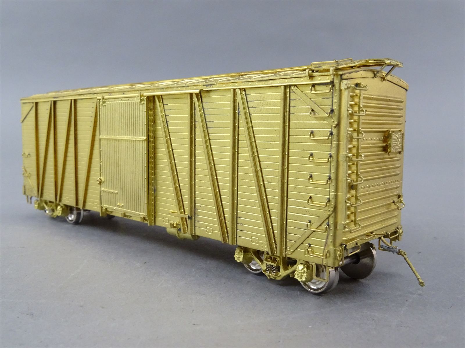 HO Brass Model - OMI 3265 WAB Wabash Auto Boxcar Box Car Steel Double ...