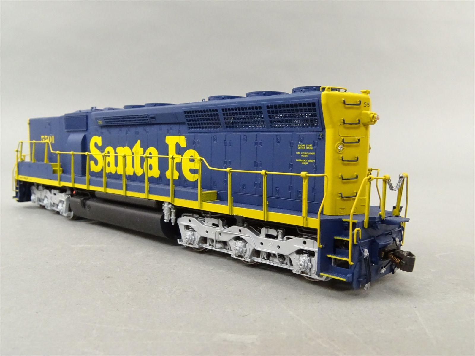 HO Brass Model - OMI 6362 AT&SF Santa Fe SD45B #5501 - Custom - 1999 Run - Ajin