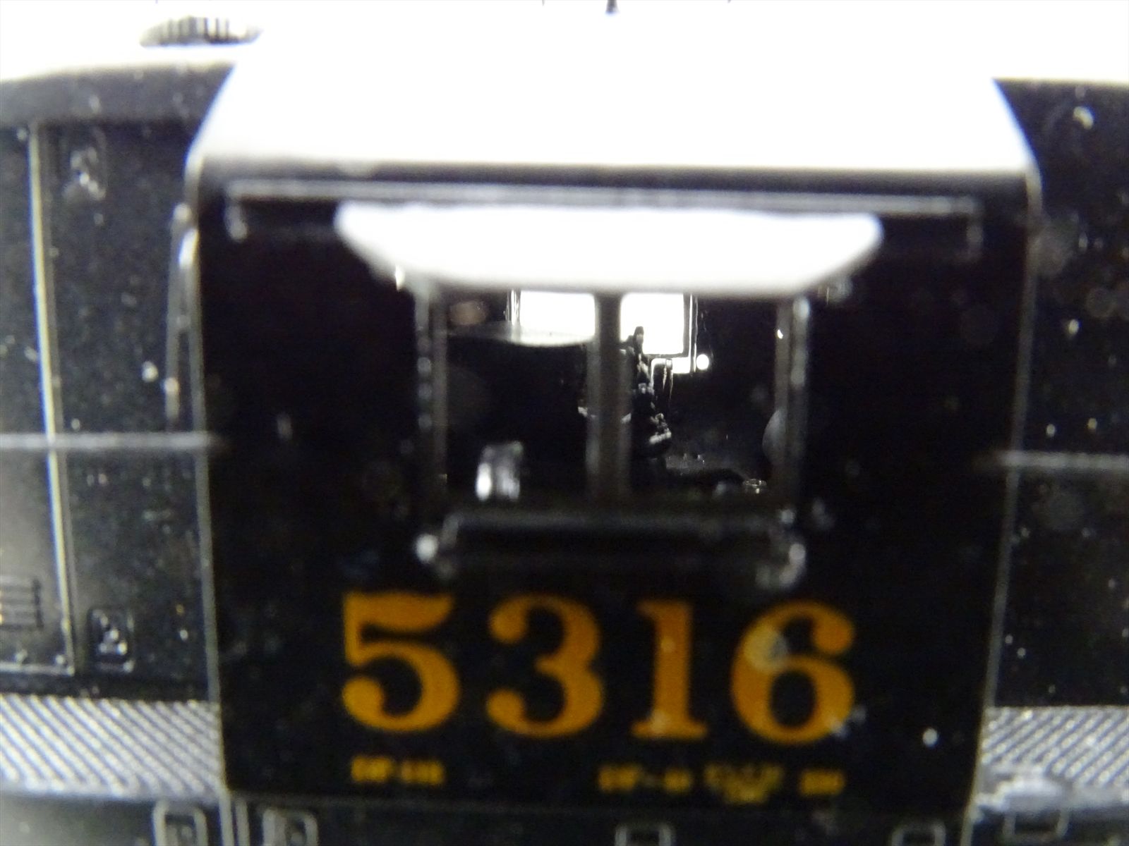 HO Brass Model - OMI 6774.1 SP Southern Pacific SD7 Tiger Stripe DF-118 ...