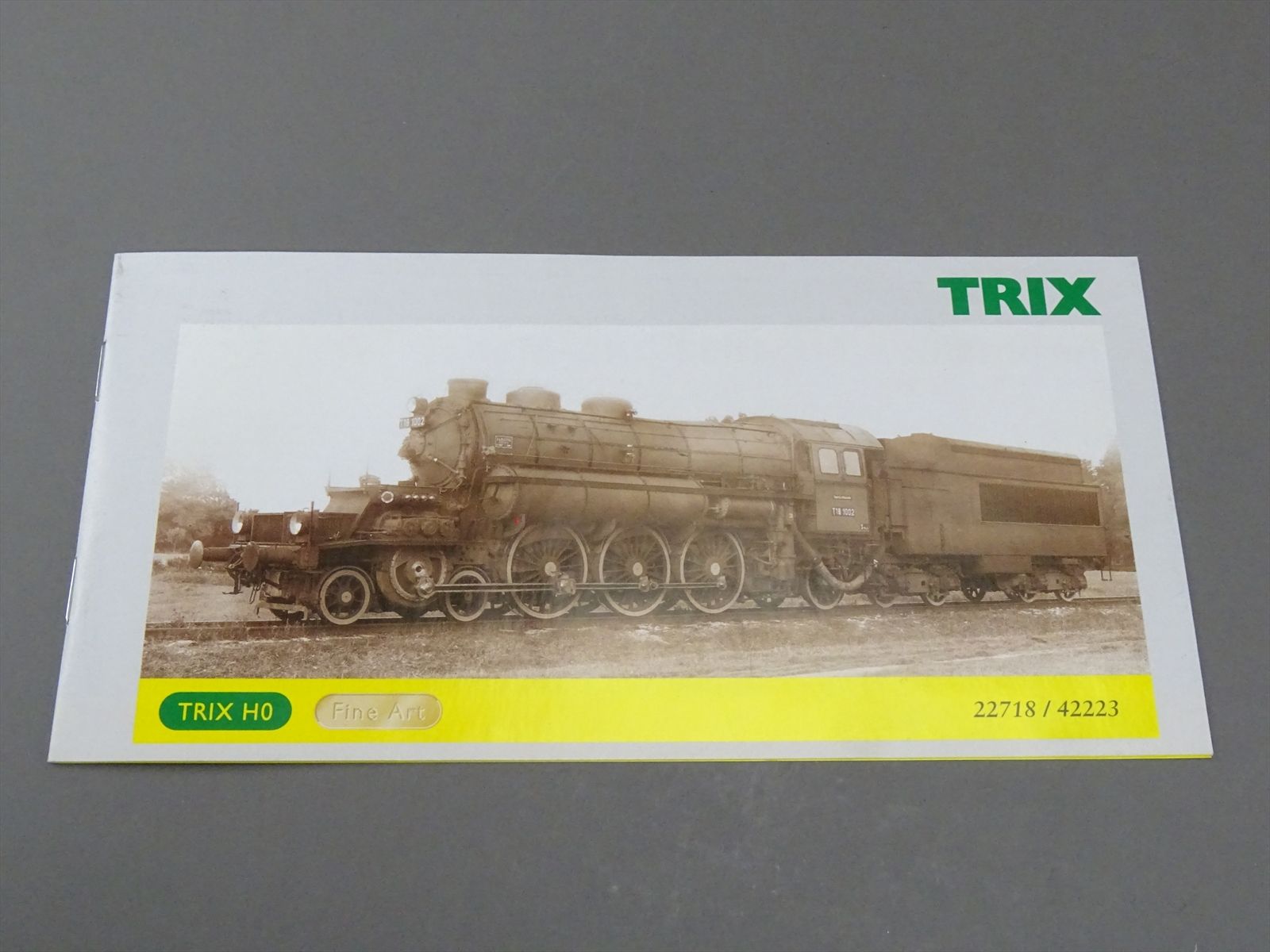 HO AC Brass Model - TFA Trix Fine Art 22718 DRG Deutsche Reichsbahn ...