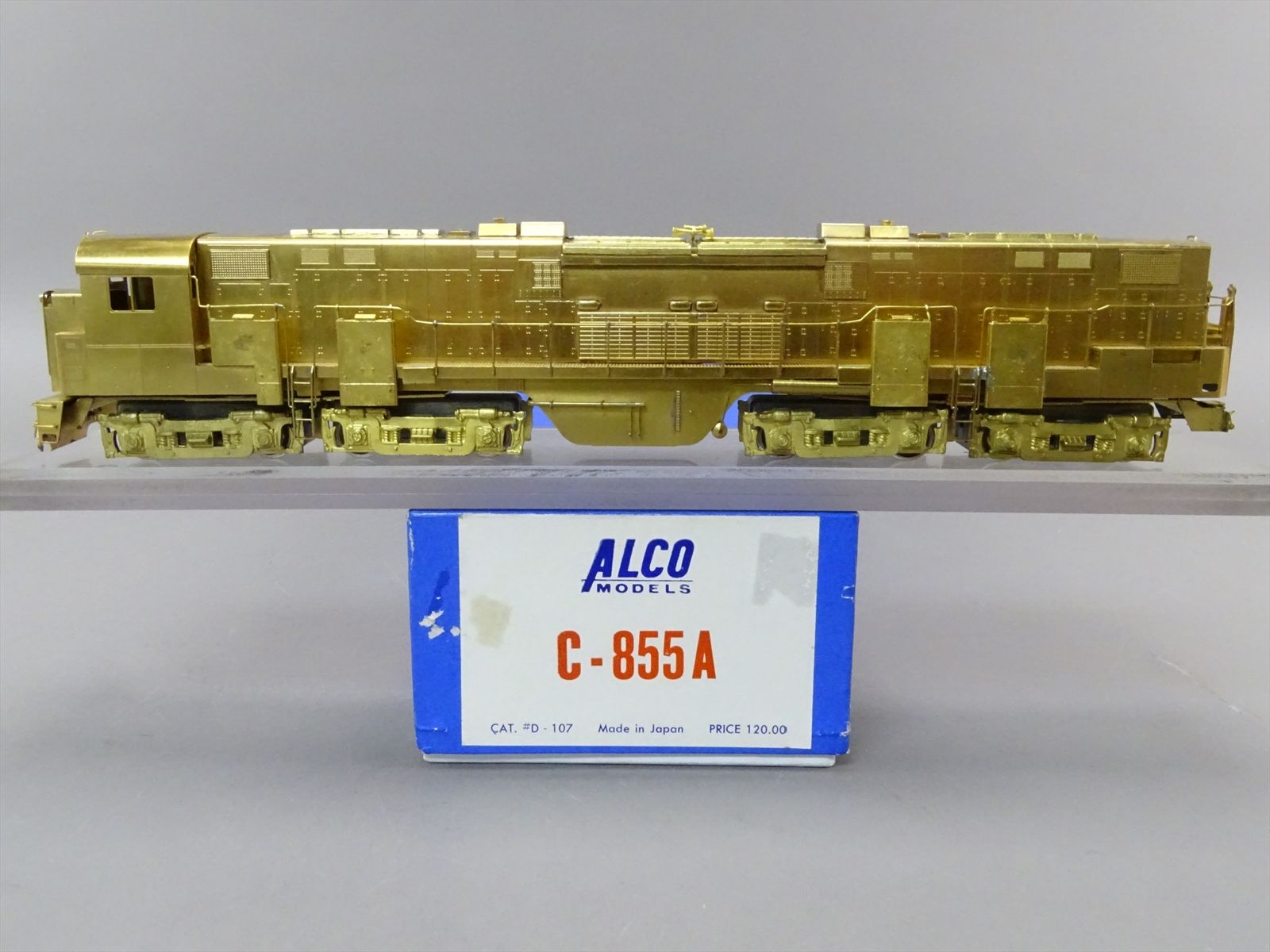 HO Brass Model - ALCO D-107 UP Union Pacific C-855 C-855A - Unpainted ...