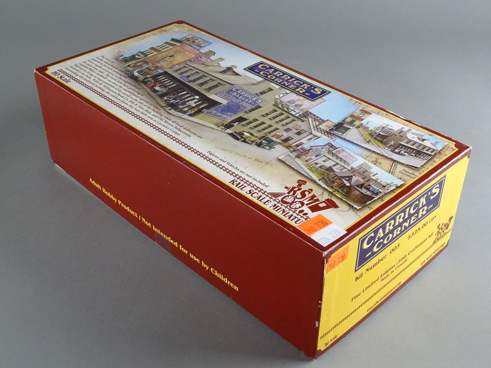 HO Scale Craftsman Kit - Rail Scale Miniatures Kit #003 Carrick's ...