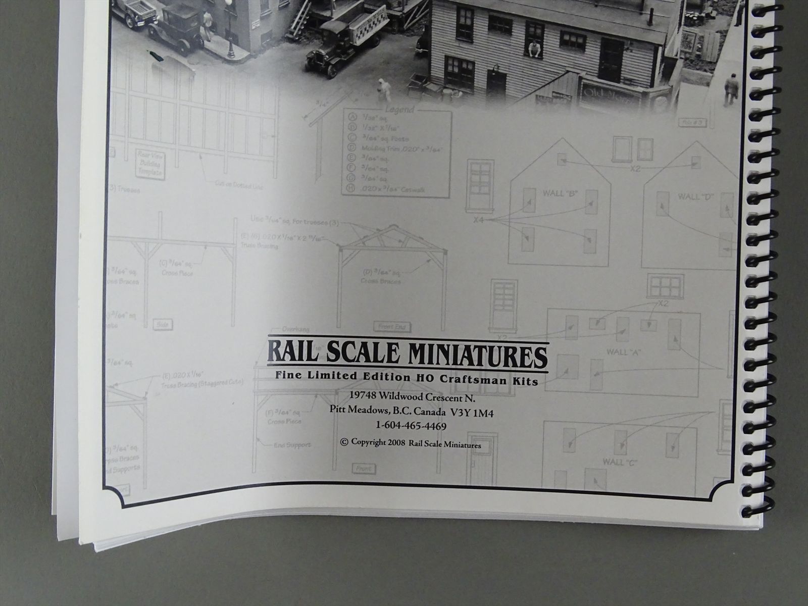 HO Scale Craftsman Kit - Rail Scale Miniatures Kit #003 Carrick's ...