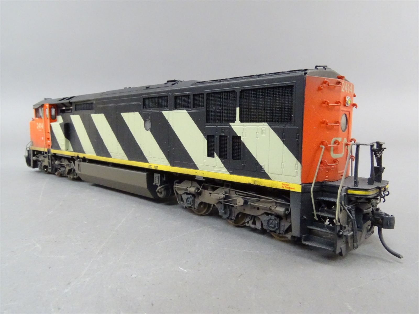 HO Brass Model - OMI AA-1107-3 CN CNR Canadian National Dash 8-40CM #2414 - F/P + Weathered ...