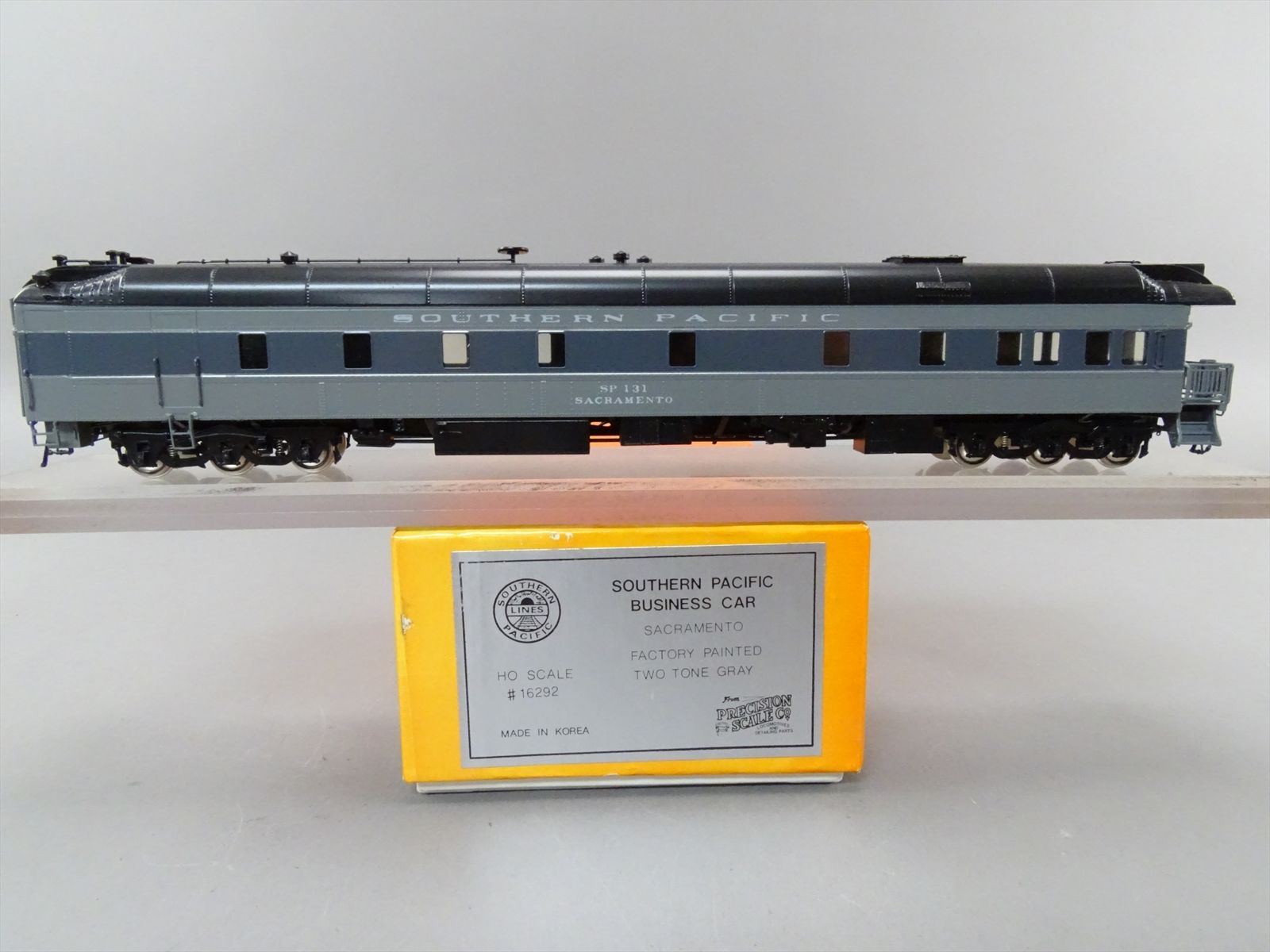 HO Brass Model - PSC 16292 SP Southern Pacific Business Car TTG Two ...