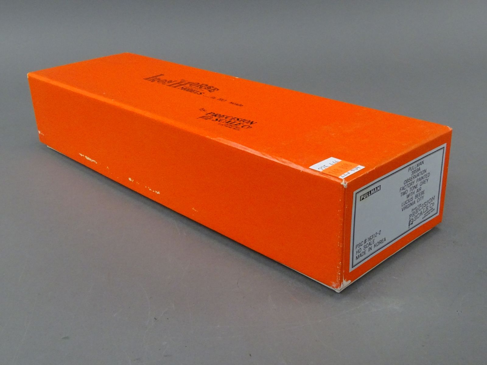 HO Brass Model - PSC 16312-2 Pullman 3959A Lucius Beebe's Virginia City ...