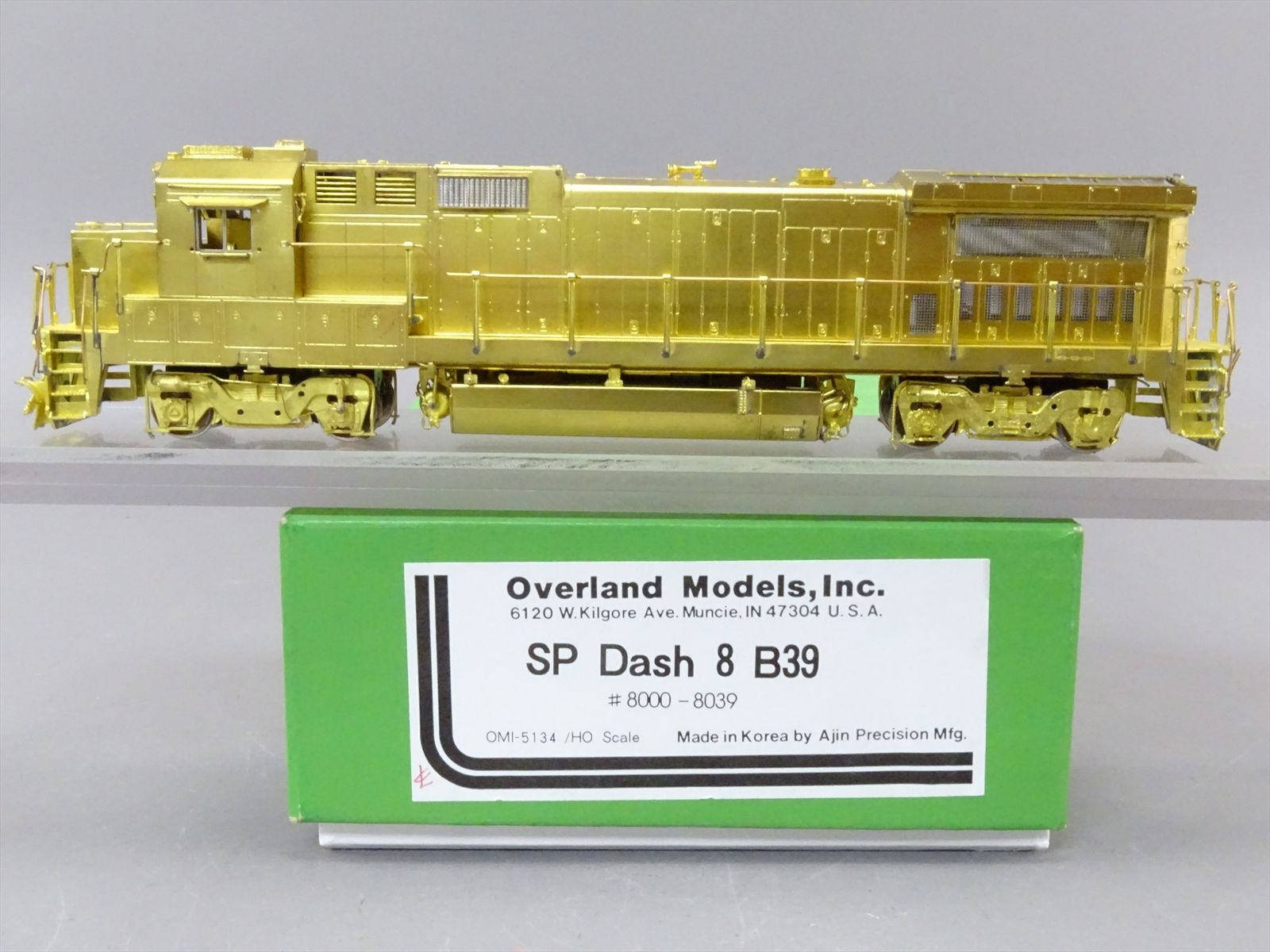 HO Brass Model - OMI 5134 SP Southern Pacific Dash 8-B39 B39-8 #8000 - 8039 - Unpainted - 1993 ...