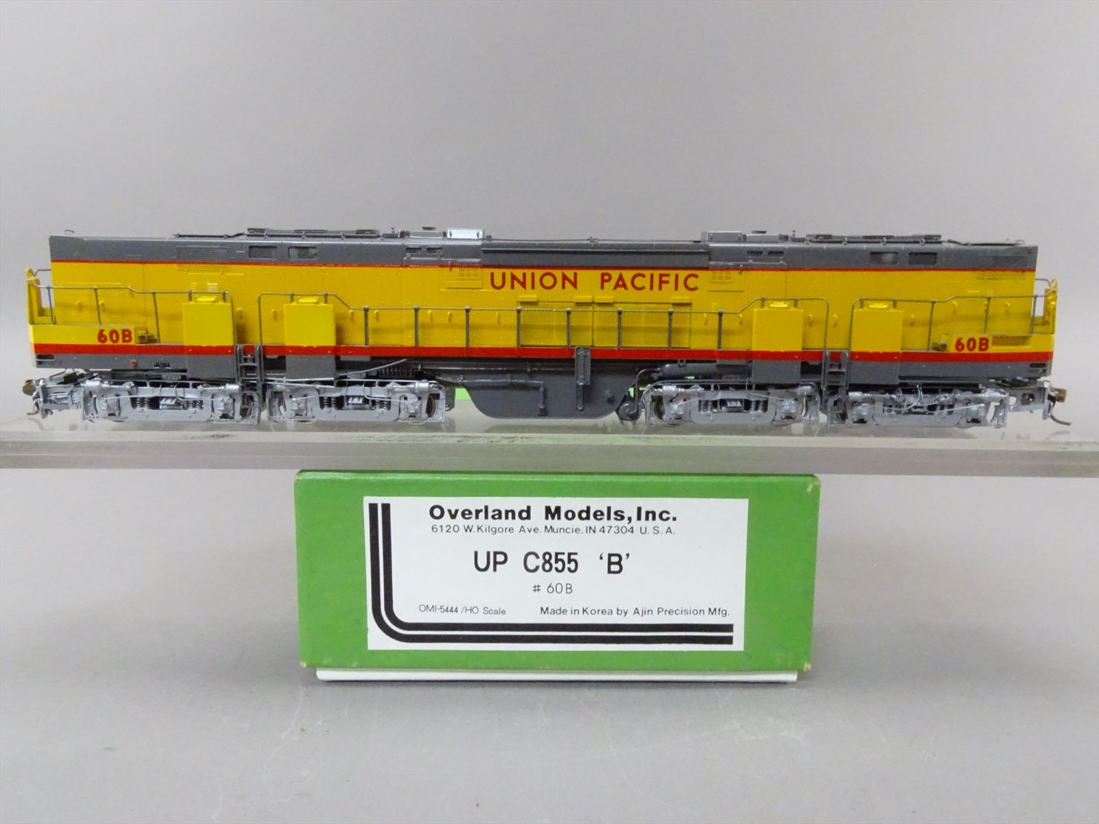 HO Brass Model - OMI 5444 UP Union Pacific C855B C855 #60B - Pro Paint ...