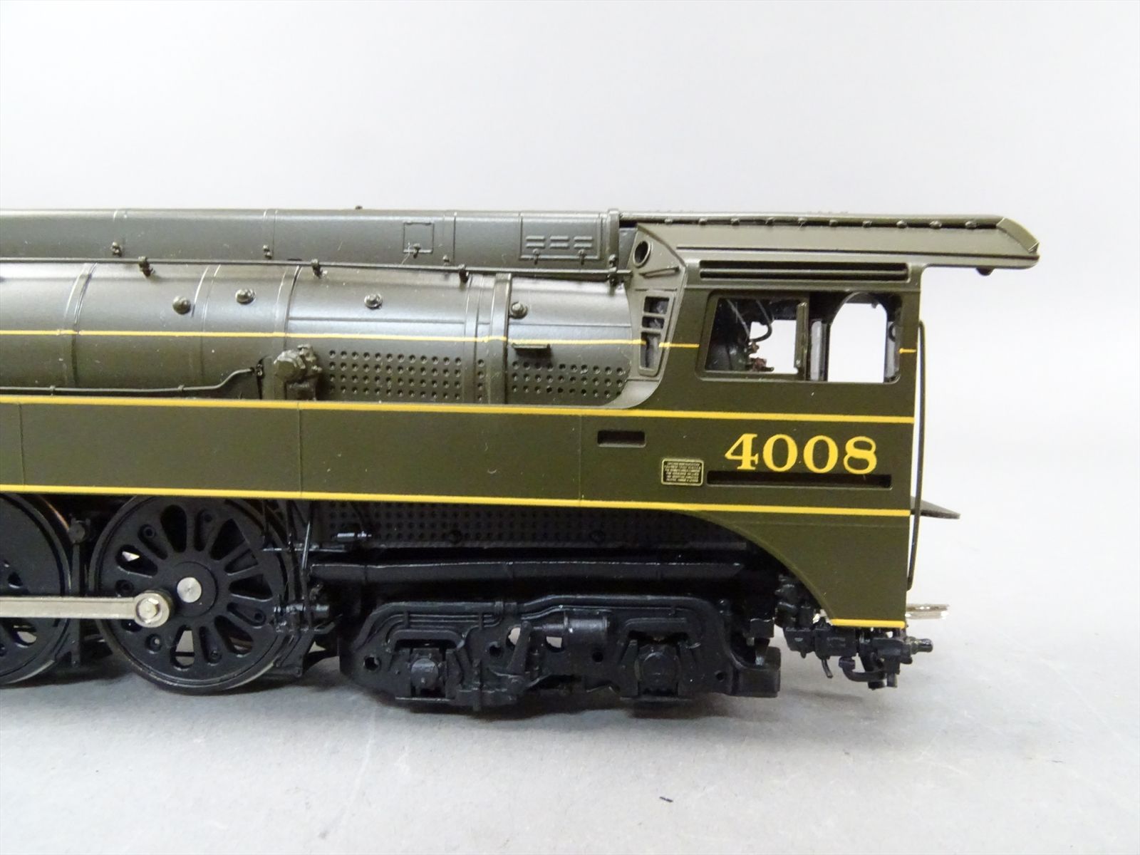 HO Brass Model - CIL 2270.1 C&NW Chicago & Northwestern 4-6-4 E-4 #4008 - Coal / Streamlined - F ...