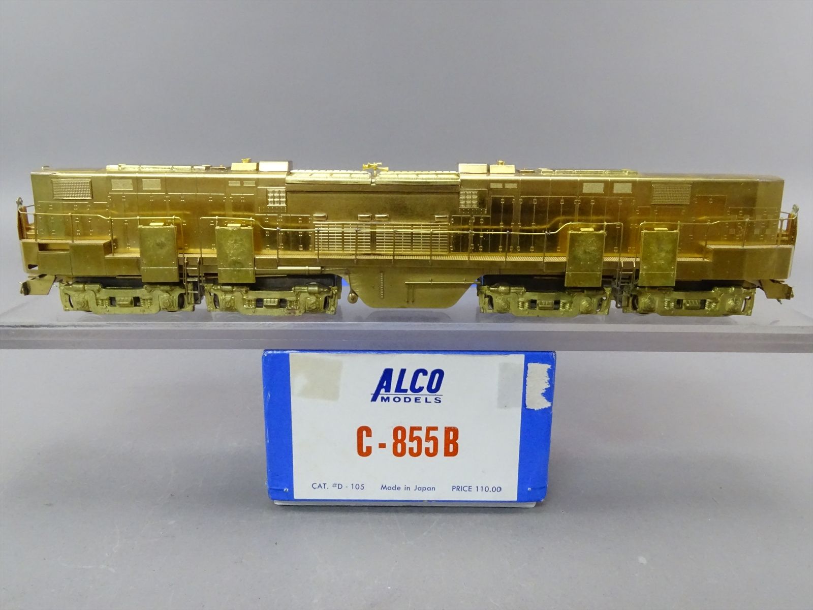 HO Brass Model - ALCO D-105 UP Union Pacific C-855 C-855B - Unpainted ...